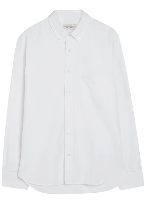 Officine Générale Cotton Oxford Shirt