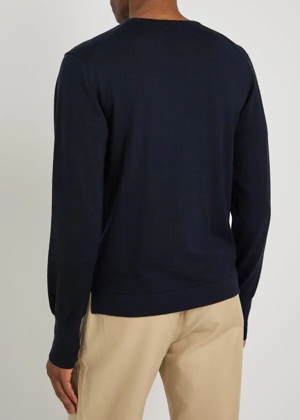 Officine Générale Nina Merino Wool Jumper - Navy