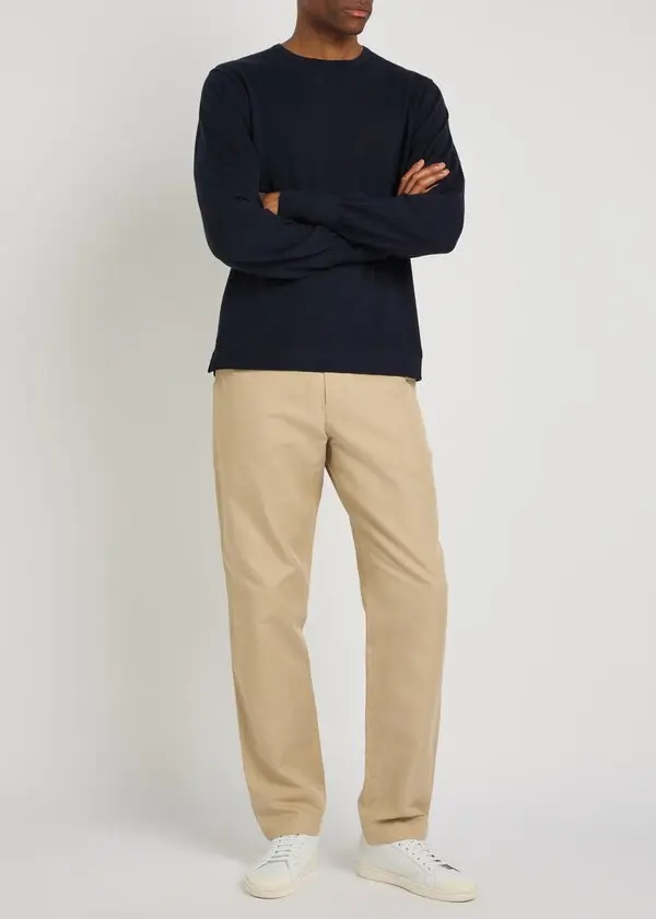 Officine Générale Nina Merino Wool Jumper - Navy