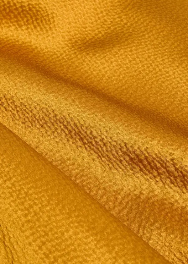 Tove Gio Crinkled Silk Gown - Gold