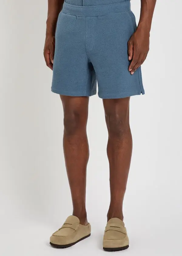 Paige Elijah Terry Shorts - Blue