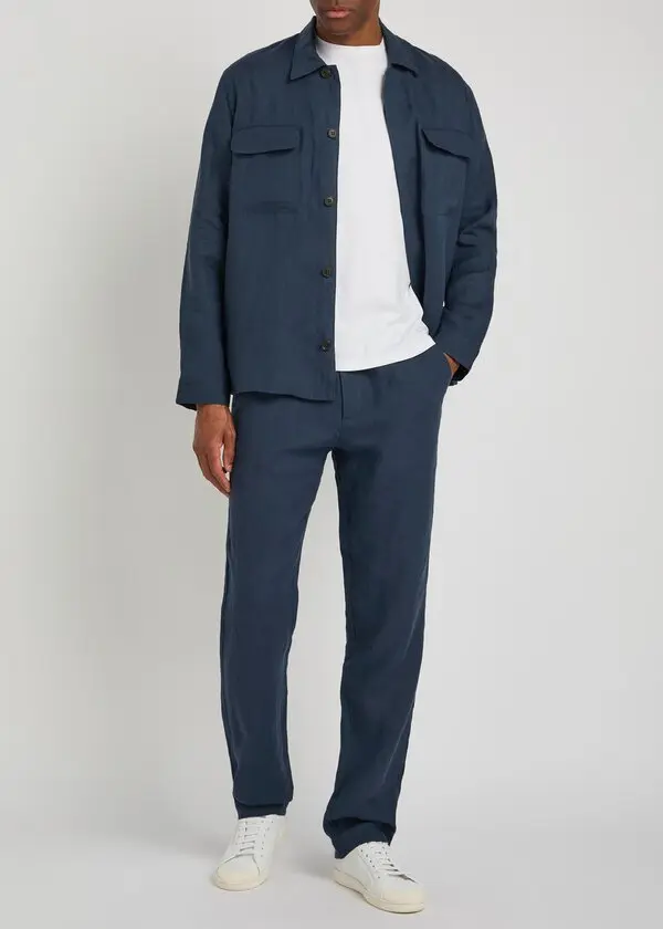 Sunspel Linen Overshirt