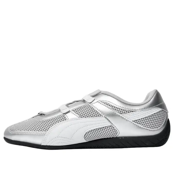 PUMA Speedcat Go Metallic Sneakers - Silver/white/black