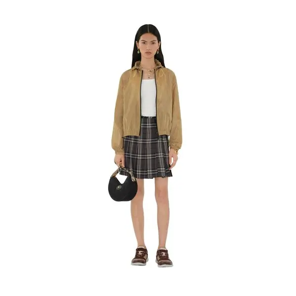 Burberry Horseshoe Quilted Crossbody Bag - Black