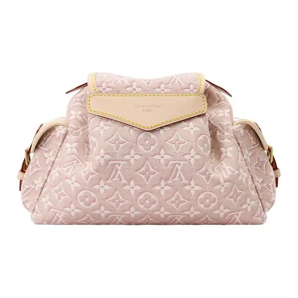 LOUIS VUITTON Odyssee Pm Monogram Emblème Rose Ruban Bag