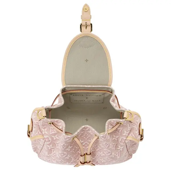 LOUIS VUITTON Odyssee Pm Monogram Emblème Rose Ruban Bag