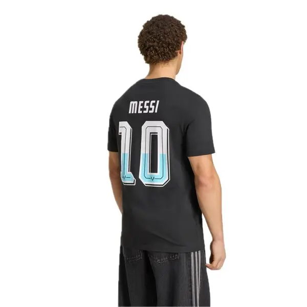 Adidas Messi Name And Number Graphic T-shirt