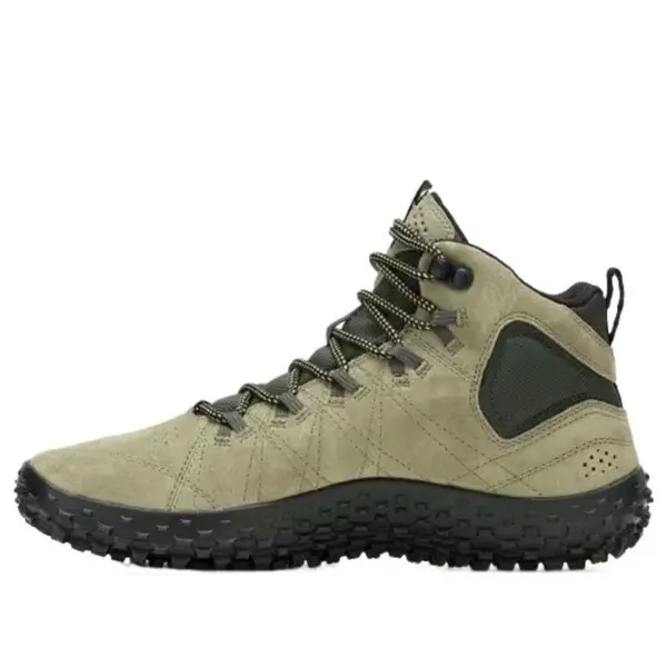 Merrell Wrapt Mid Waterproof Boots - Olive/black