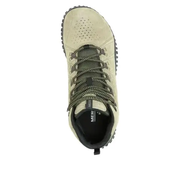 Merrell Wrapt Mid Waterproof Boots - Olive/black