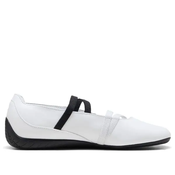 PUMA Speedcat Ballet Leather Flats - White/black
