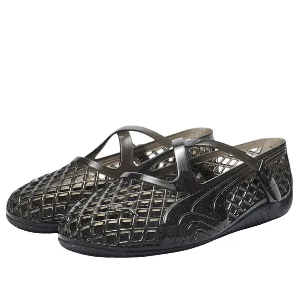 PUMA Speedcat Ballet Jelly Flats - Black/silver