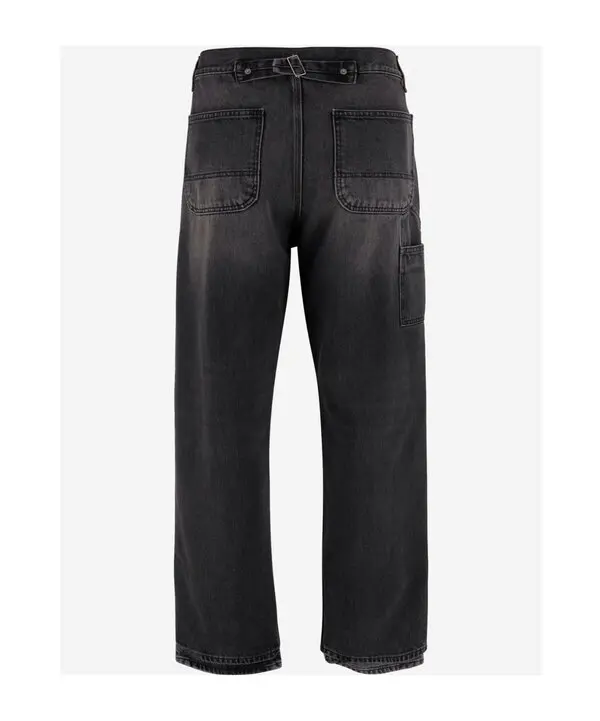 HAIKURE Mid-waisted Straight-leg Jeans