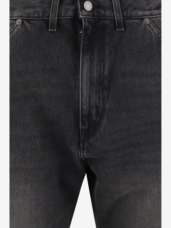 HAIKURE Mid-waisted Straight-leg Jeans