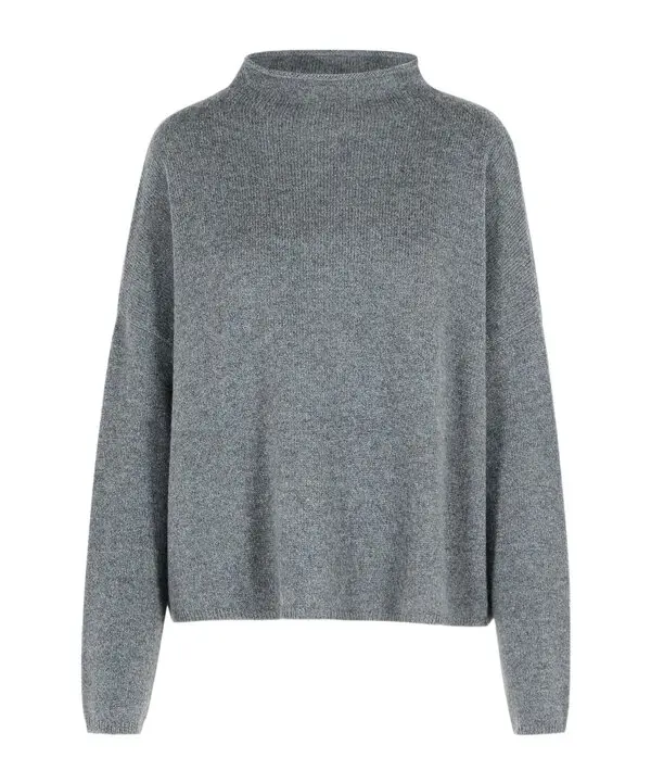LISA YANG Sandy Boat Neck Knitwear - Graphite