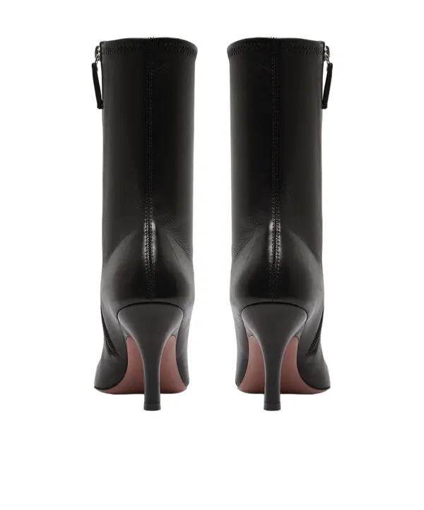 Amina Muaddi Elastic Ankle Boots