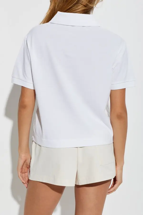 SPORTY  RICH Sporty & Rich Short Sleeve Polo Shirt