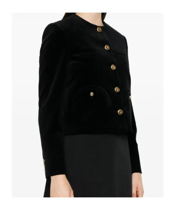 BLAZÉ MILANO Button-fastening Cotton-blend Jacket