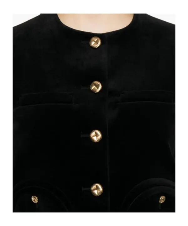 BLAZÉ MILANO Button-fastening Cotton-blend Jacket