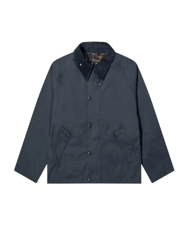 Barbour Buttoned Collared Coat