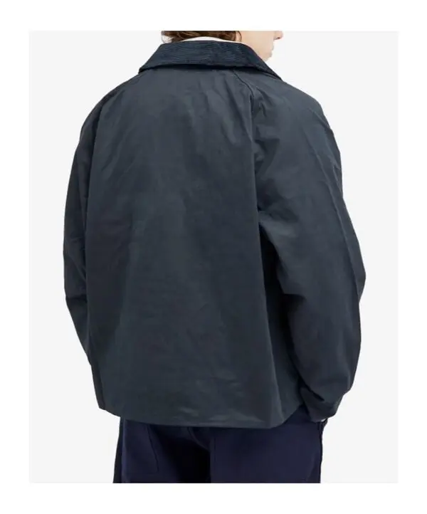 Barbour Buttoned Collared Coat