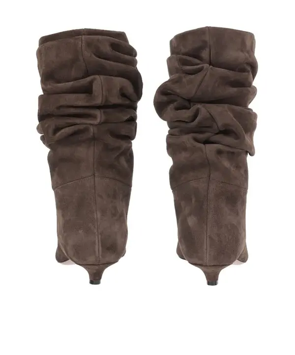 Amina Muaddi Square-toe Ankle Boots