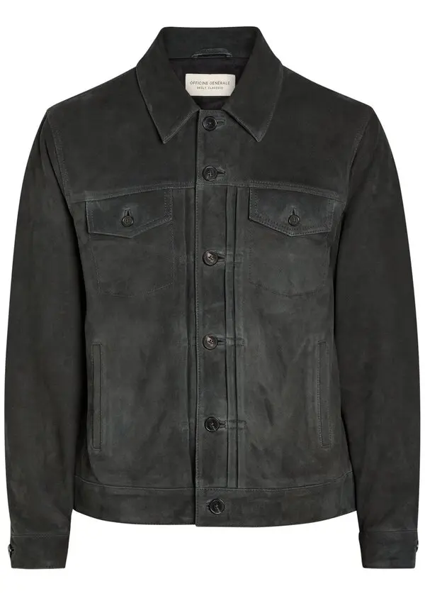 Officine Générale Liam Suede Jacket