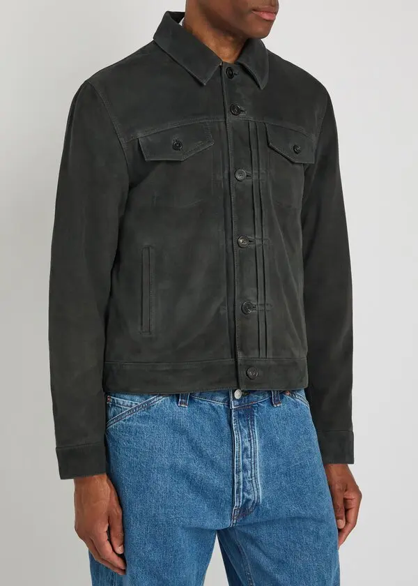 Officine Générale Liam Suede Jacket