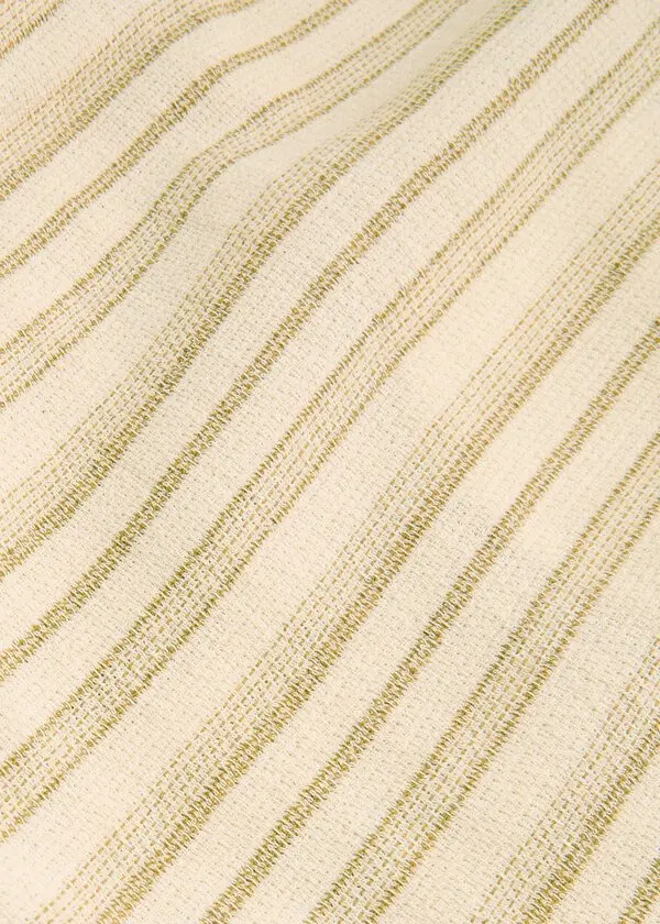 LES DEUX Houston Stripe Cotton-blend Trousers