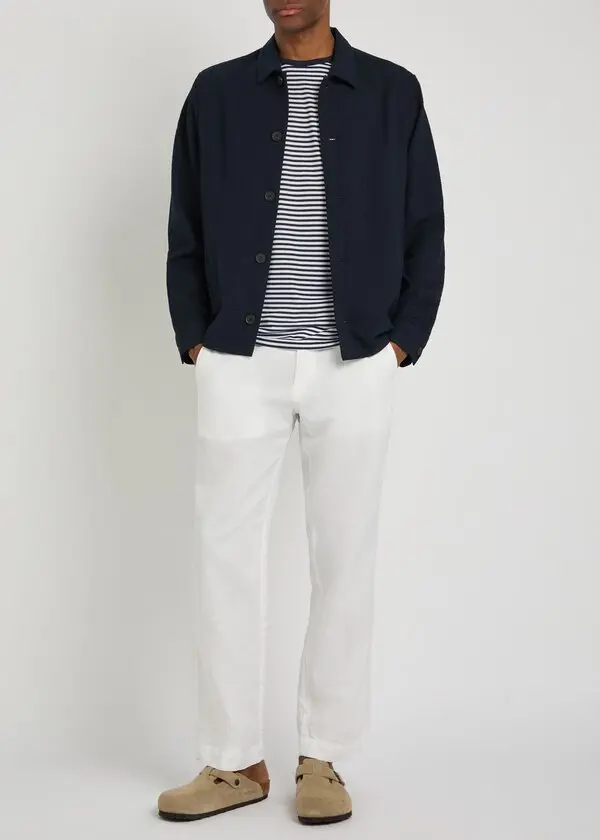 Sunspel Striped Cotton T-shirt