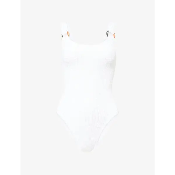 Hunza G Burberry X One Piece Swimsuit - White