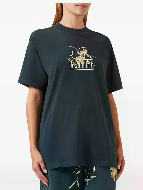 Kith Iris Box-logo T-shirt - Blue