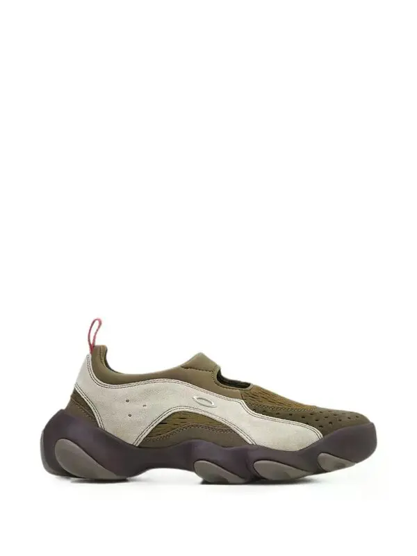 Oakley Suede Panel Sandals