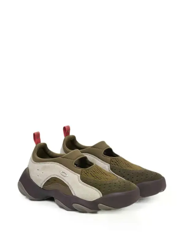 Oakley Suede Panel Sandals
