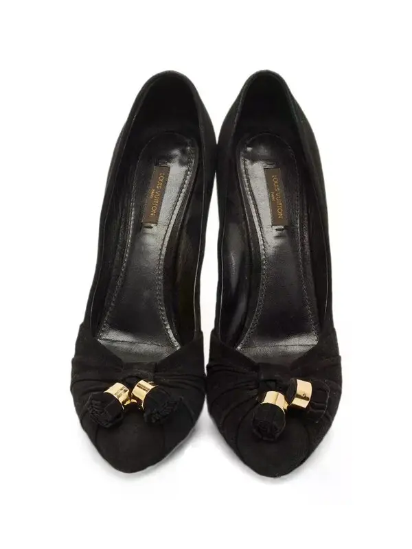 LOUIS VUITTON Knot Tassel Pumps