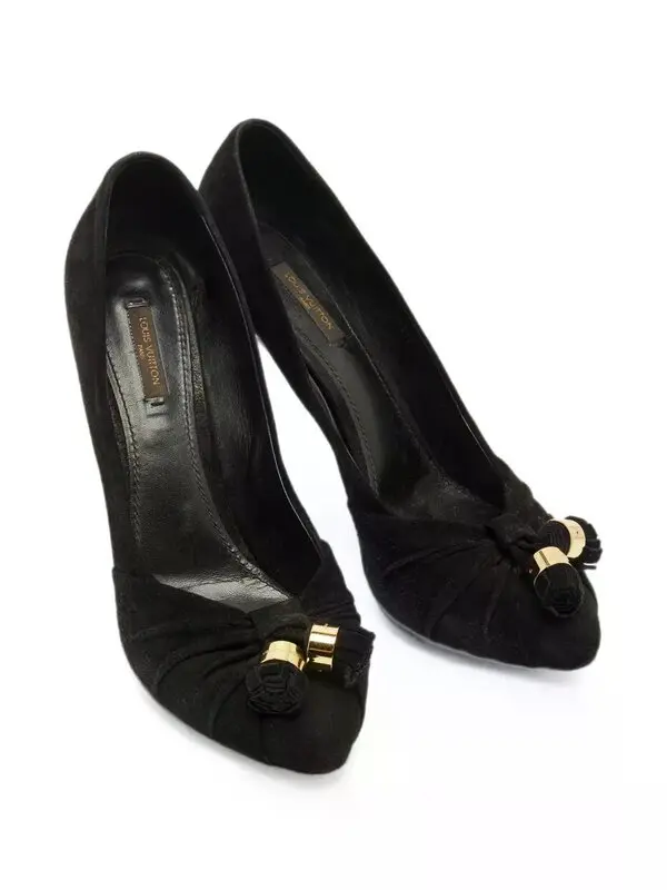 LOUIS VUITTON Knot Tassel Pumps