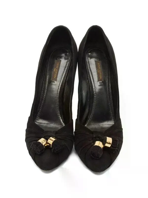 LOUIS VUITTON Knot Tassel Pumps