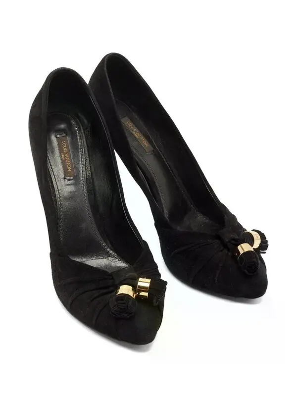 LOUIS VUITTON Knot Tassel Pumps