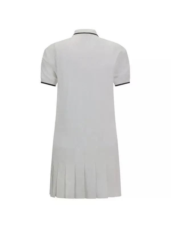 Brunello Cucinelli Piqué Polo Collar Mini Dress