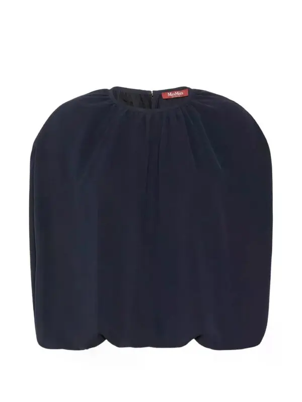 Max Mara Gathered Blouse