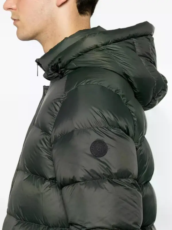 SERGIO MORETTI FIRENZE Hooded Padded Coat