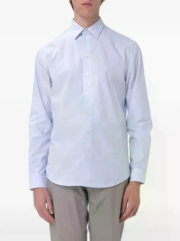 Emporio Armani Long-sleeve Shirt - Blue