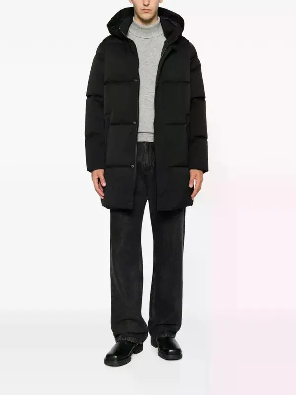 SERGIO MORETTI FIRENZE Hooded Padded Coat