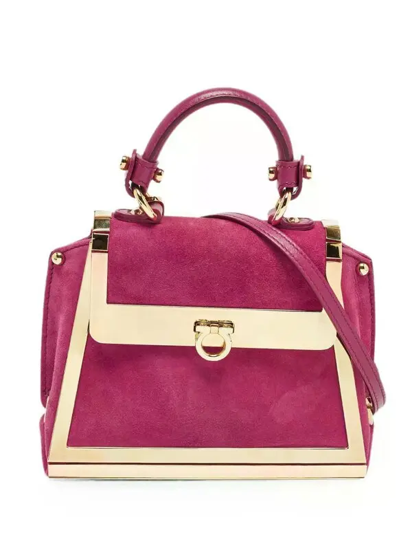 FERRAGAMO Mini Sofia Tote Bag - Pink