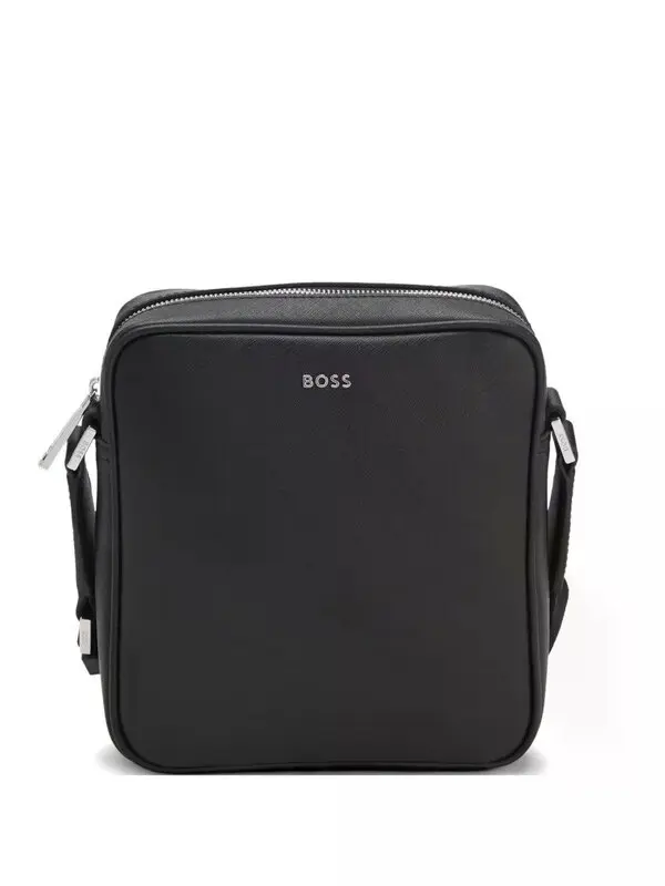 BOSS Logo Plaque Messenger Bag