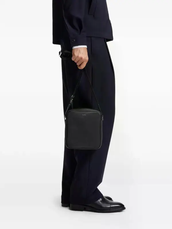 BOSS Logo Plaque Messenger Bag