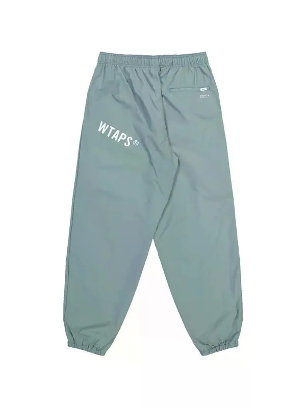 WTAPS Spst2001 Logo-print Track Pants - Grey