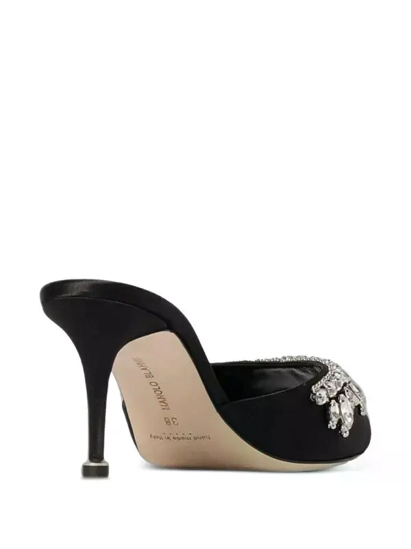 Manolo Blahnik Tulimu Crystal-embellished Stiletto Sandals