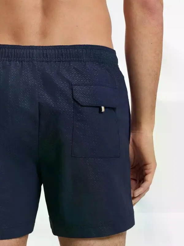 BOSS Monogram Print Swim Shorts
