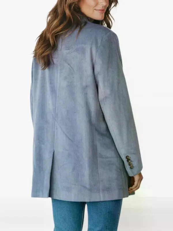 Brunello Cucinelli Peaked-lapel Blazer - Blue