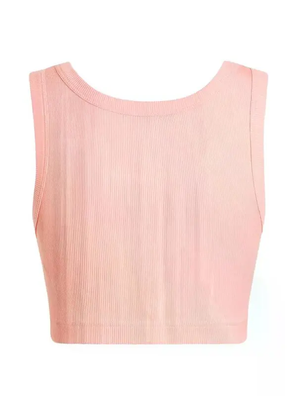 Dolce & Gabbana Cropped Tank Top With Logo